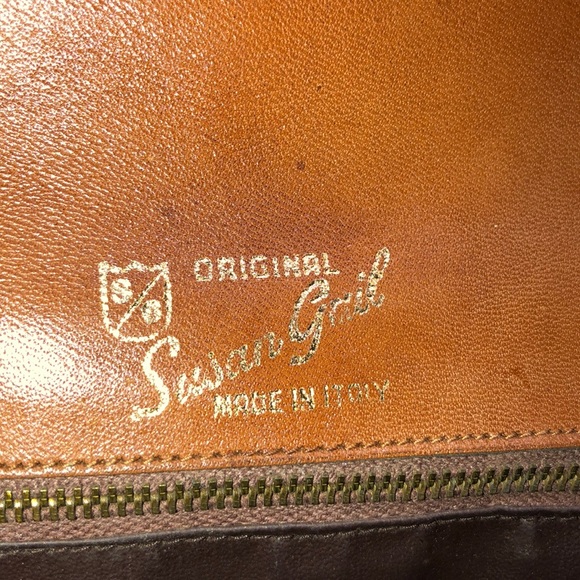 Susan Gail | Bags | Vintage Susan Gail Italy Tan Leather Shoulder Bag ...